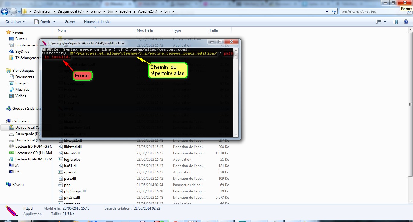 [Résolu] Apache (Wamp) ne démarre pas par moejul - page 1 - OpenClassrooms